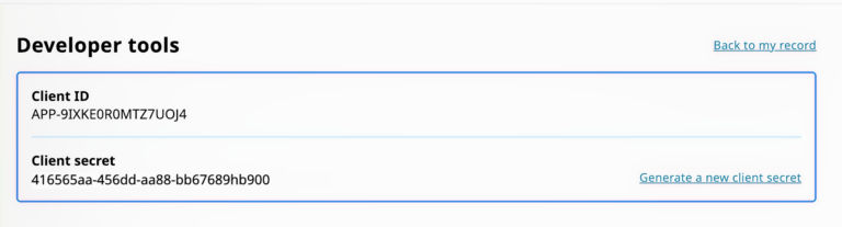 API Tutorial: Read Data on a Record - ORCID
